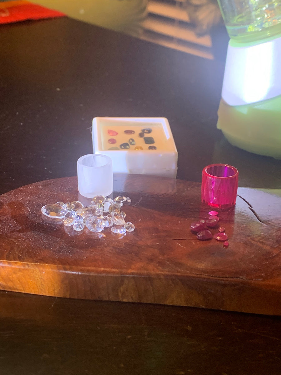Faceted Puffco Peak Ruby And Frosted Sapphire insert! NOW $30 OFF! – Mr ...